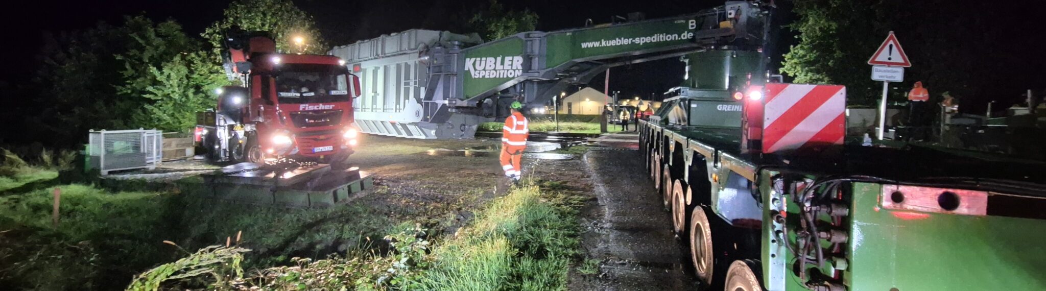 Wo ein Wille ist, da ist auch ein Weg: Innovative Umladung eines 300 ...